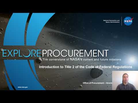Intro to Title 2 of the Code of Federal Regulations