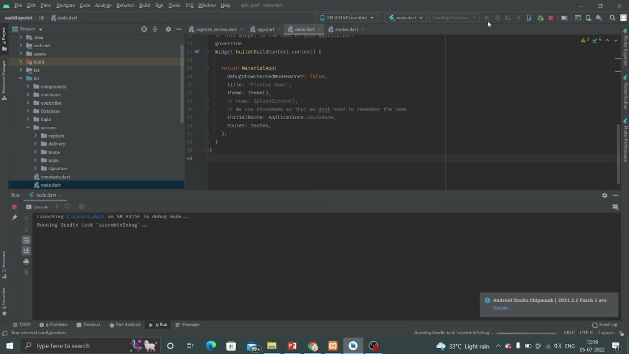 Can not run with sound null safety | Flutter