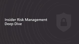 Insider Risk Management Analytics