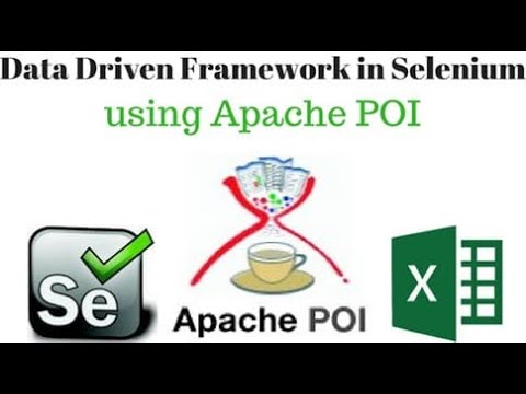 Data Driven Framework in Selenium -Part 1: How to read data from Excel Using Apache POI