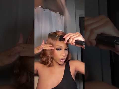 How to curl bob wig?😍🔥