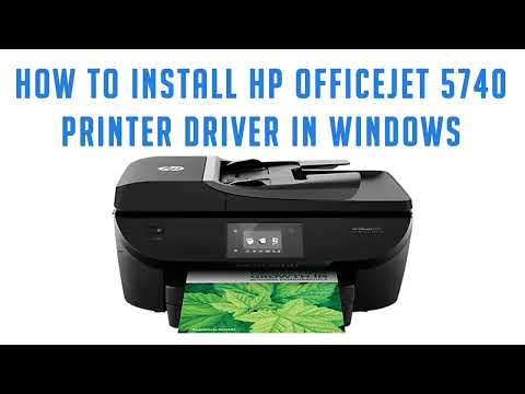 How to download and install HP Officejet 5750 Printer & Scanner Driver