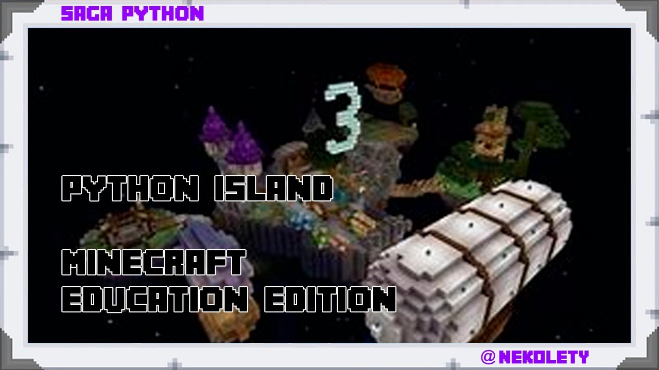 [Subs] Python Island 3 - Minecraft Education