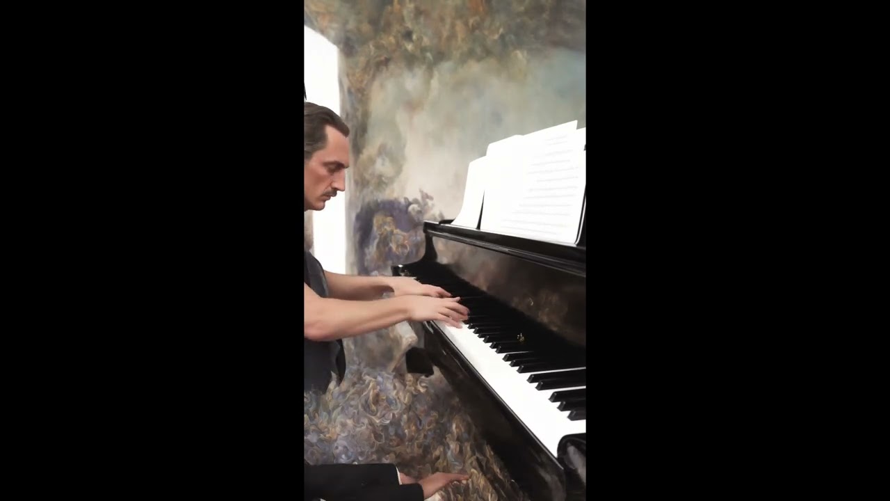 AI & Harris playing Piano