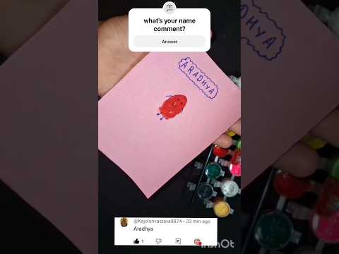 #name art idea youtube short viral 💡
