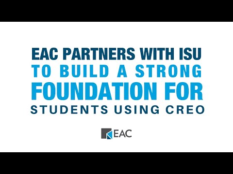 EAC Partners with ISU to Build a Strong Foundation for Students using Creo