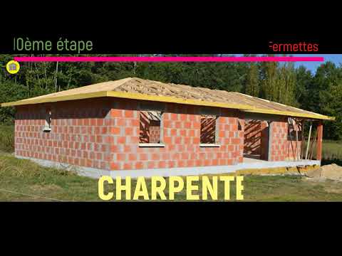 Maison plein pied sur VS : 25 Etapes de construction