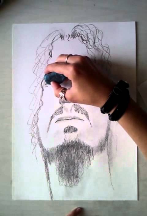 Drawing Dimebag Darrell