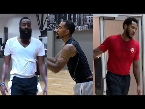 NBA players shows how they prepare for the 2020-21 NBA season