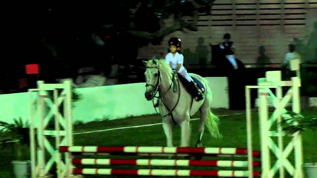 Clara Vecchio com El Escorial   Escola 0,70m   1ª Copa Philomeno Gomes   Aniversário Lúcio Neto