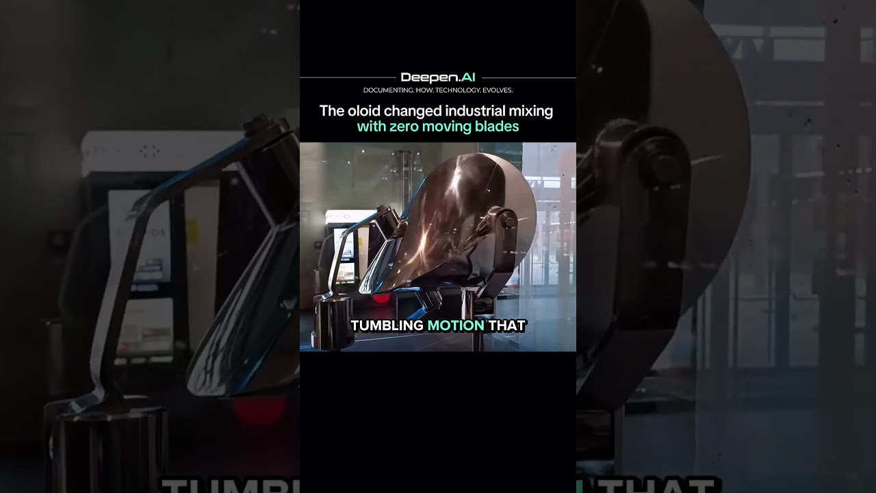 Oloid Shape That Changed Motion and Mixing Systems