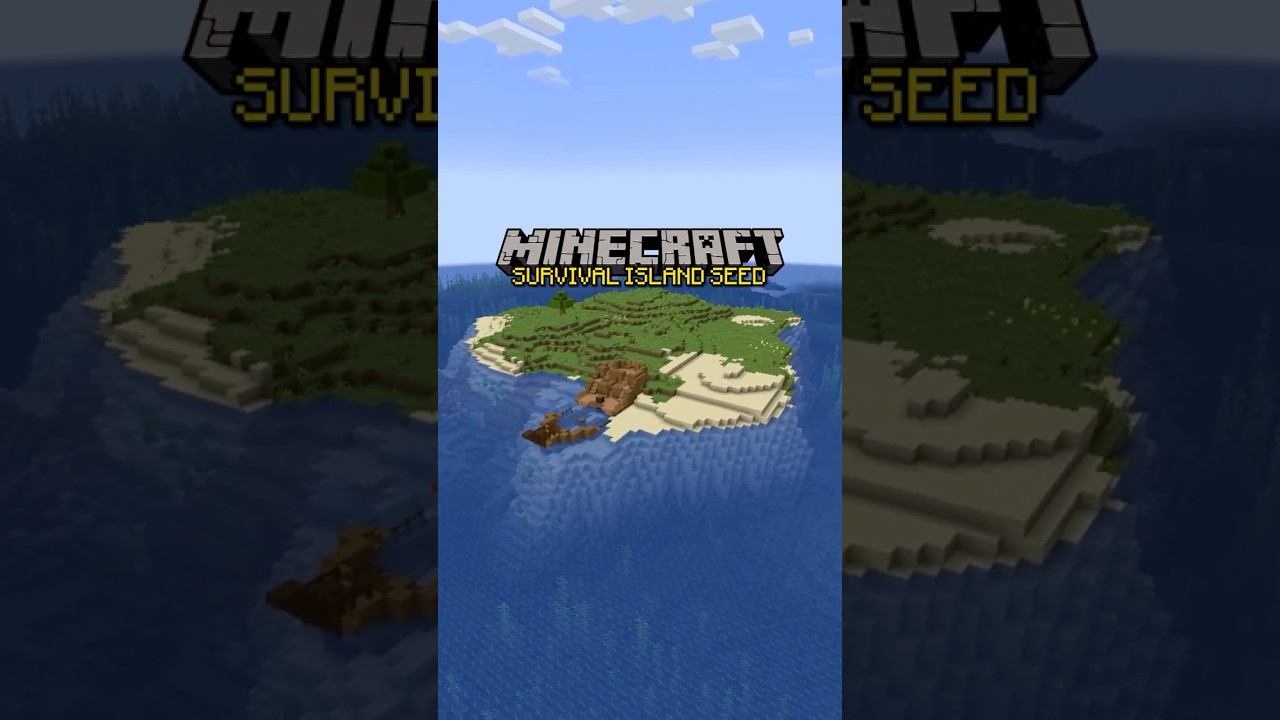 BEST Minecraft Survival Island Seed