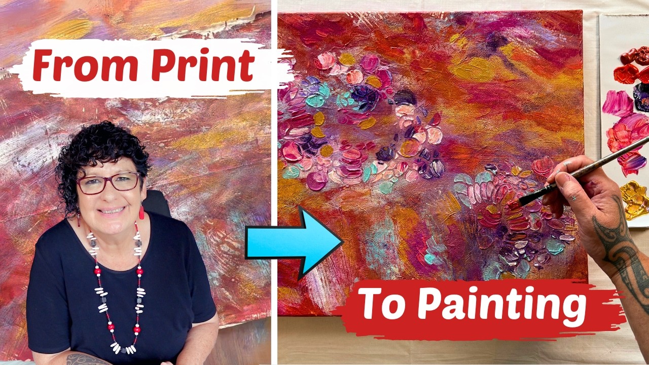 This Is What I REALLY Do With My Gel Plate Prints