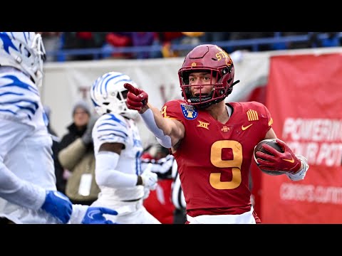 Jayden Higgins | Wide Receiver | Full 2024 Iowa State Highlights | 2025 NFL Draft