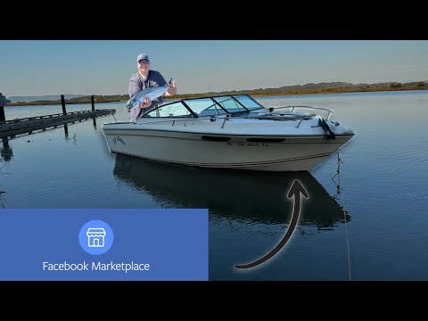 We bought a $250 Facebook Marketplace boat