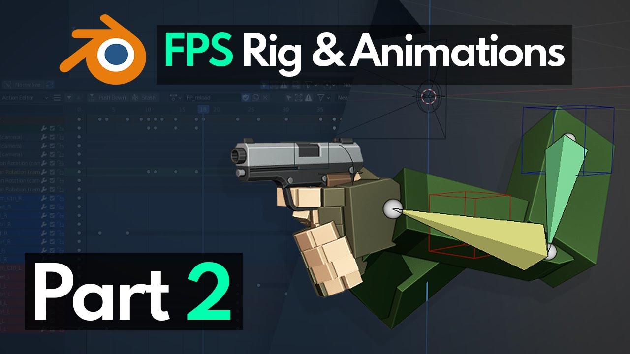 Blender FPS Rigging & Animation Tutorial - Part 2 - Introduction