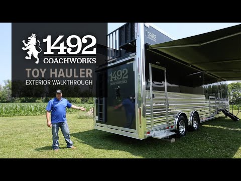 1492 Coachworks Toy Hauler Exterior Walkthrough
