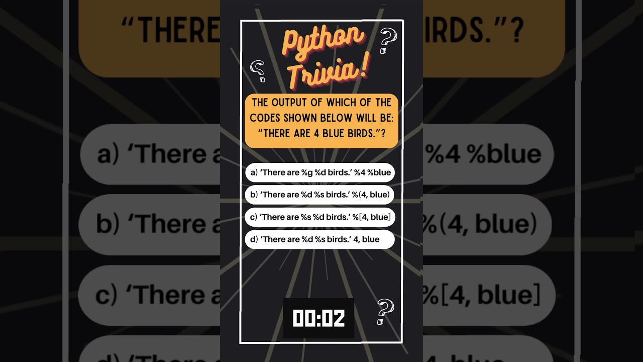 Python Trivia   Formatting 12 #coding #python #techcommunity #shorts #trending #viral #datascience