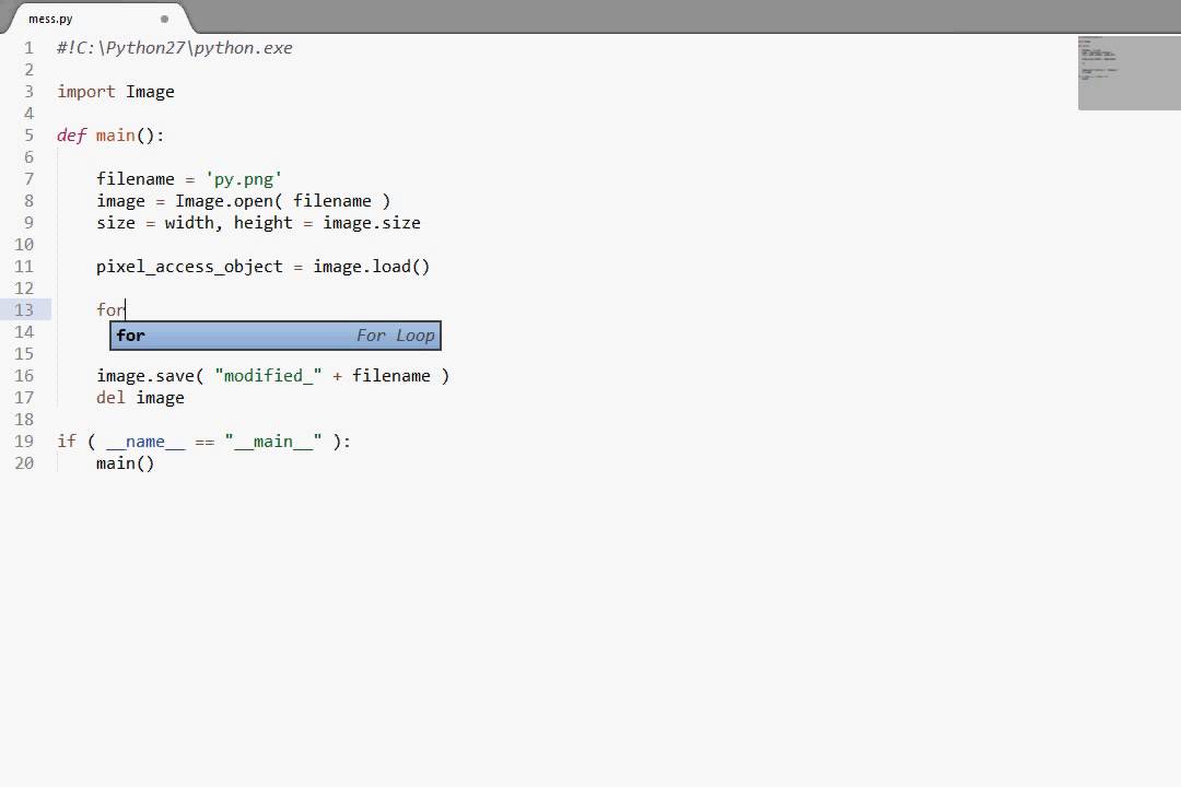 Python [PIL Image] 18 Pixel Access Objects