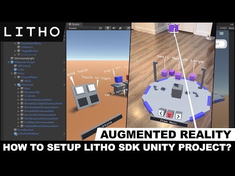 Learn LITHO Input Device For The Real World How To Setup LITHO SDK Unity Project - Mind Luster