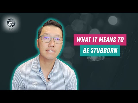 What does it mean to be stubborn? #shorts #ytshort #stubborn #attitude #perspective