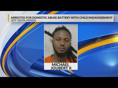 Man arrested for domestic abuse battery with child endangerment
