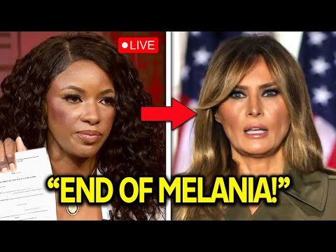 Melania Trump PANICS As Jasmine Crockett EXPOSES Her Criminal Past on Live TV