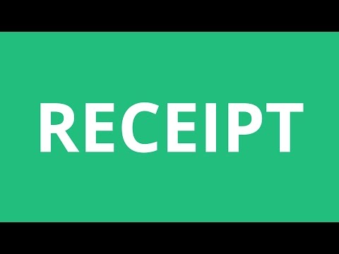 How To Pronounce Receipt - Pronunciation Academy