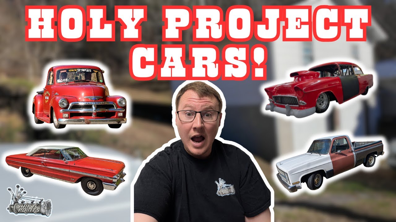 C10 Trucks, Ford Galaxies, and 55 Chevy's | We have All The Project Cars on Shift Points!