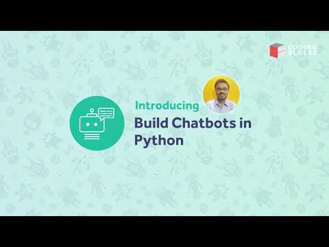 Chatbots in Python-Online Course | Make cool conversational telegram ChatBots and bring them to life