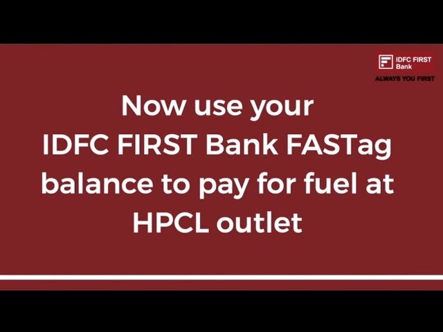 Fastag Pos Agent - Free IDFC First Bank Fastag Agency Trader - Retailer ...