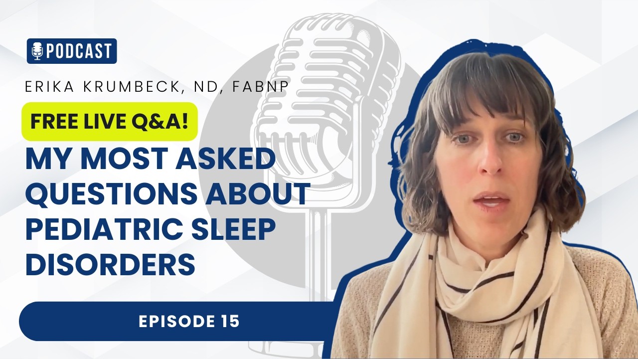 Live Q&A on pediatric sleep disorders