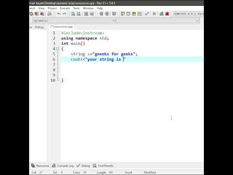 Printing Strings in C++ Explained:Step-by-Step Guide #coding