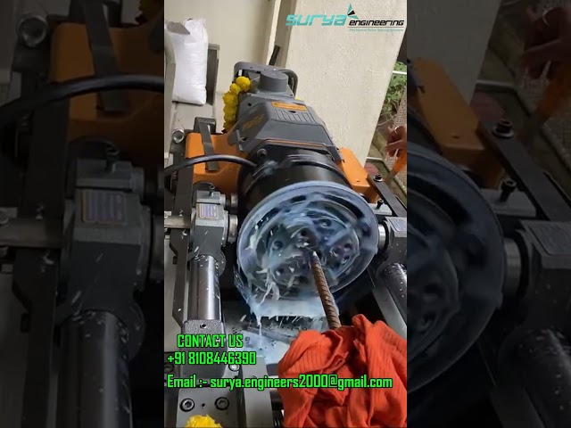 Rebar Threading Machine - Tmt Bar Threading Machines Manufacturer from ...