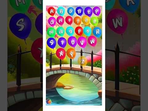 abc balloon song | alphabet song with balloons |balloons alphabet song