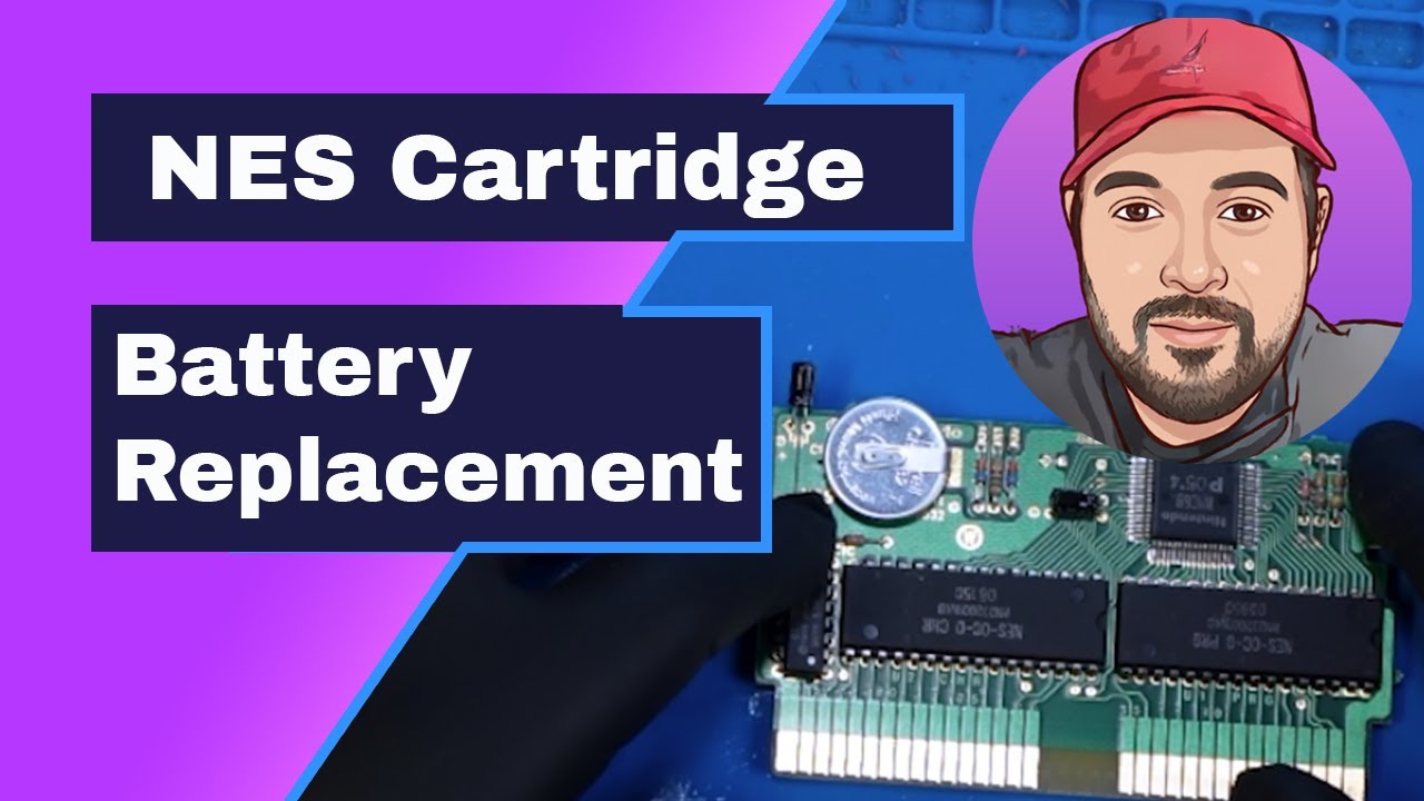 NES Cartridge Battery Replacement Guide