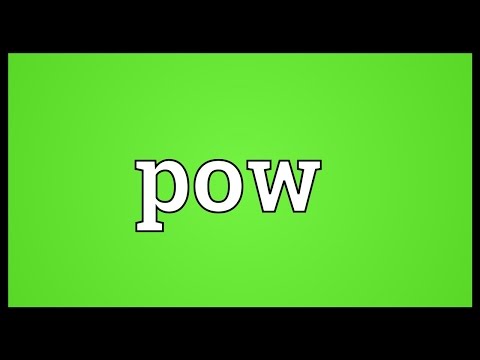 Pow Meaning