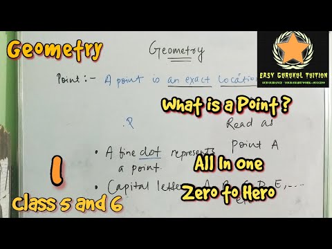 #1 Class 5 and 6 Maths | Geometry | Definition of Point | Basic Geometry maths | What are Point