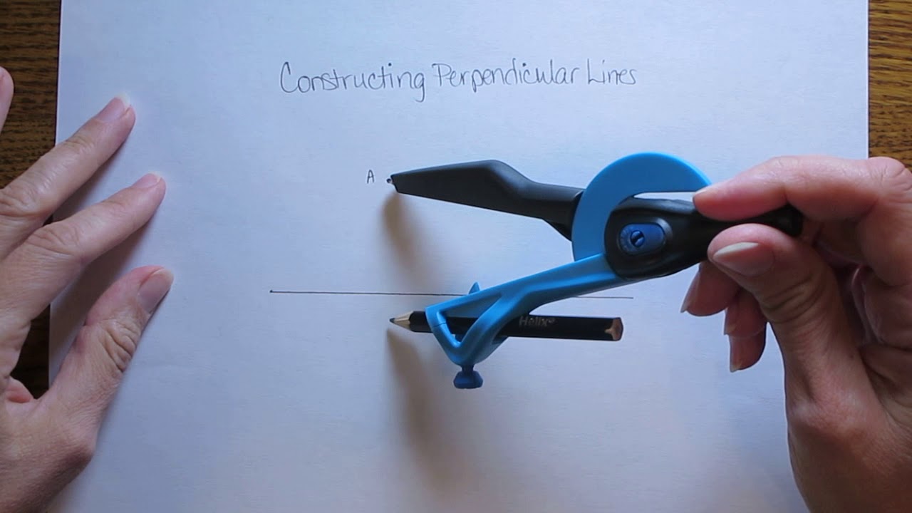 Geometry - Construct Perpendicular Lines