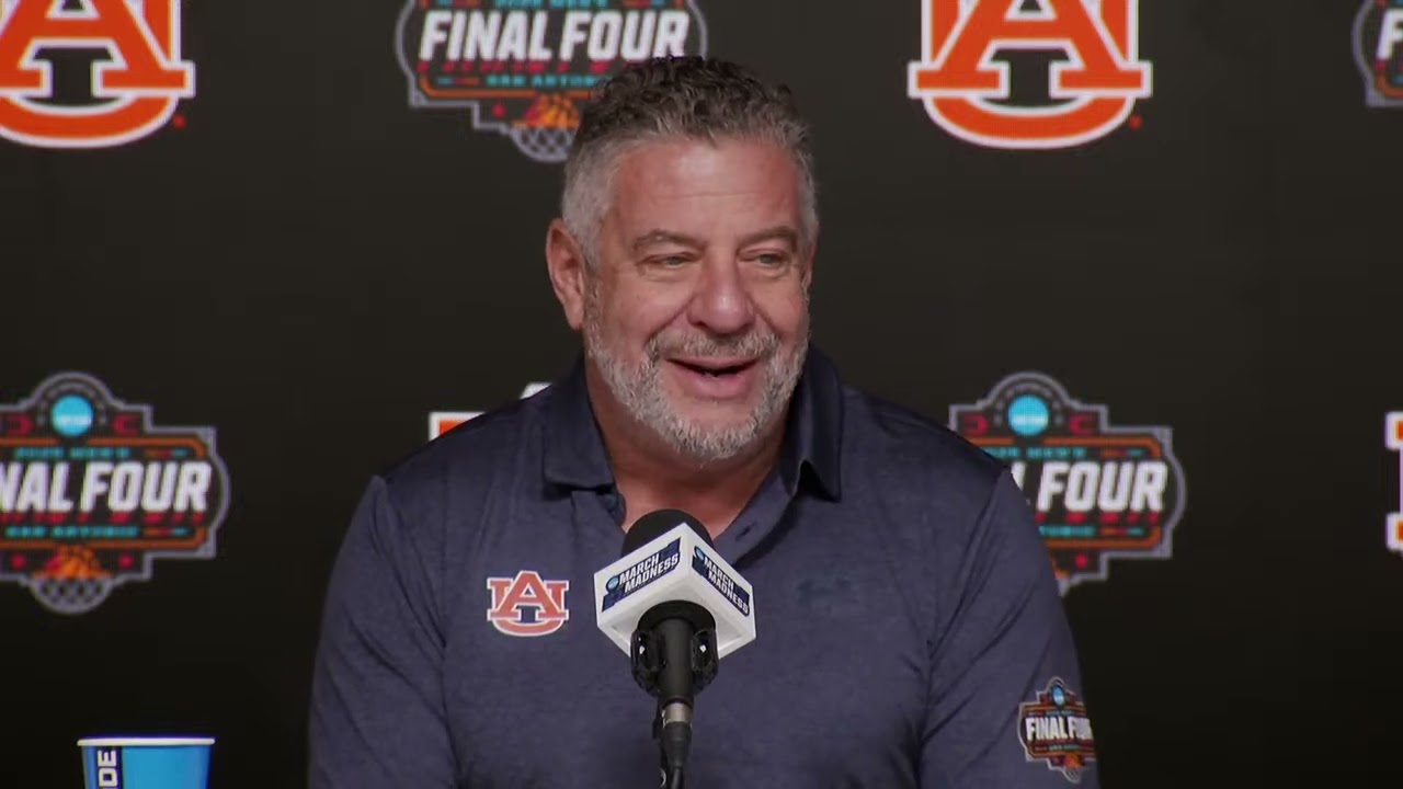 Auburn Coach Bruce Pearl Final Four Pregame Press Conference - 2025 NCAA Tournament