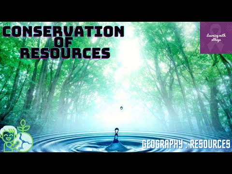Conservation of resources || Geography : Resources || class 8 || part - 2