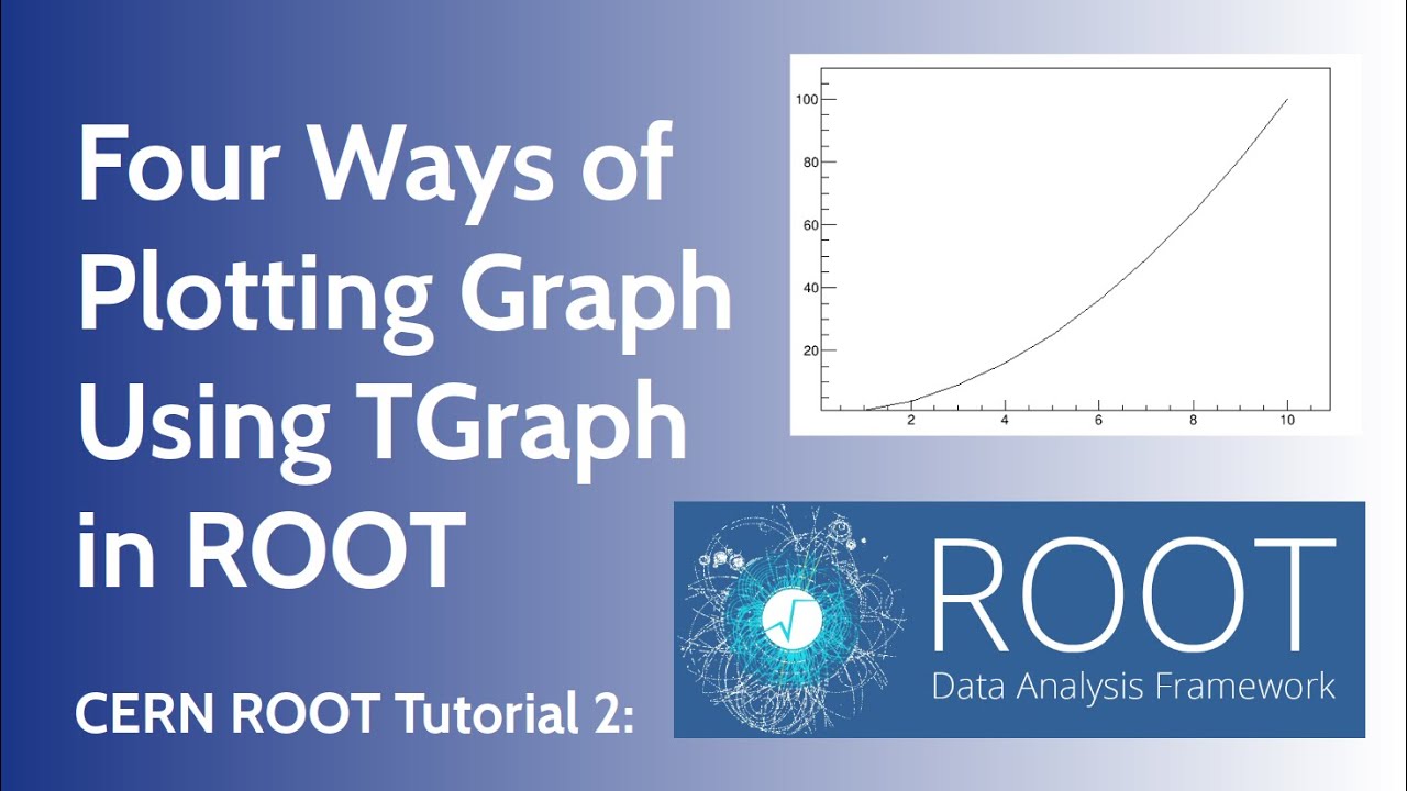 CERN ROOT Tutorial 2: Plotting Graph Using TGraph