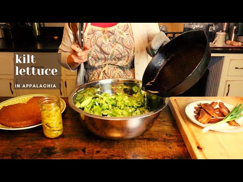 Kilt, Kill, Killed, or Wilted Lettuce - A Traditional Appalachian Recipe