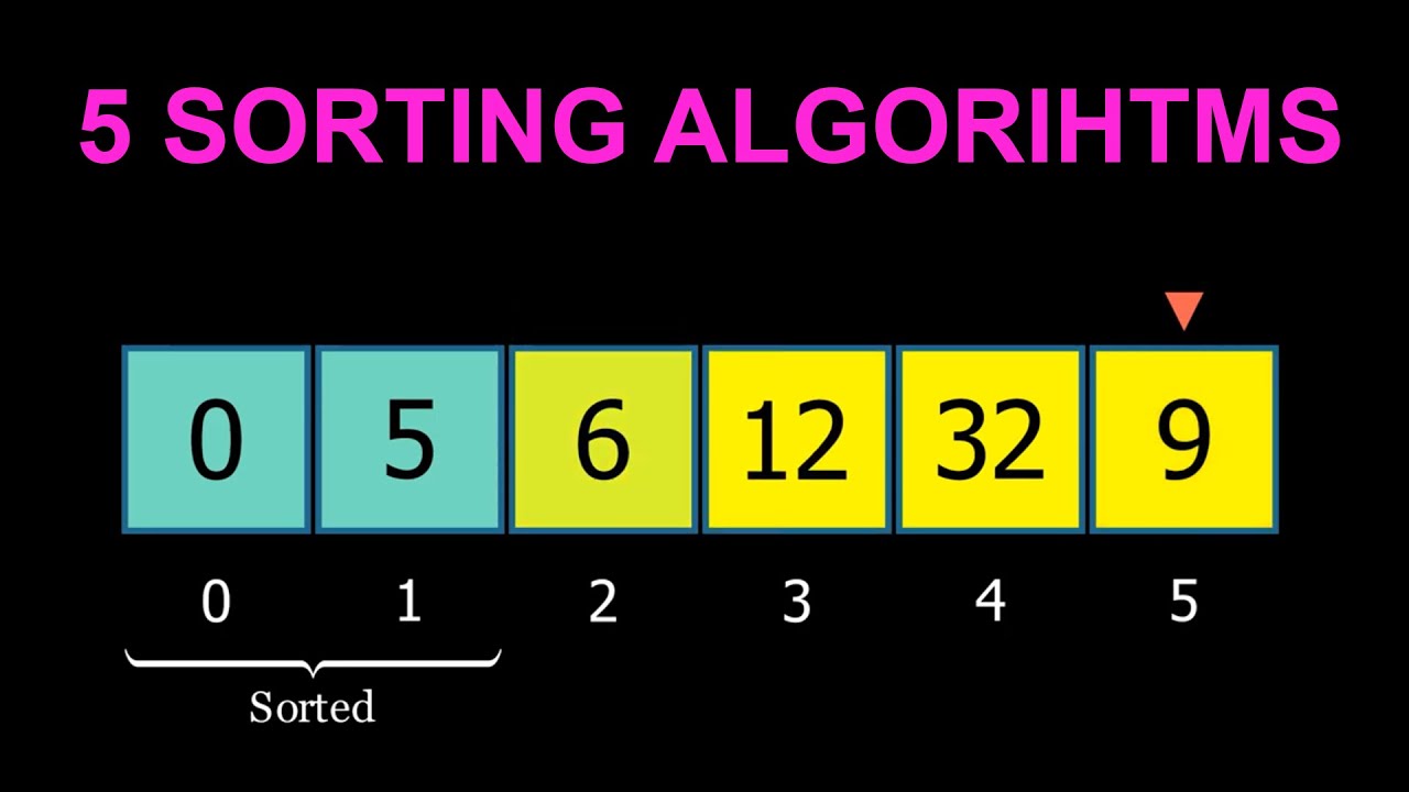5 Sorting Algorithms Every Programmer Should Know