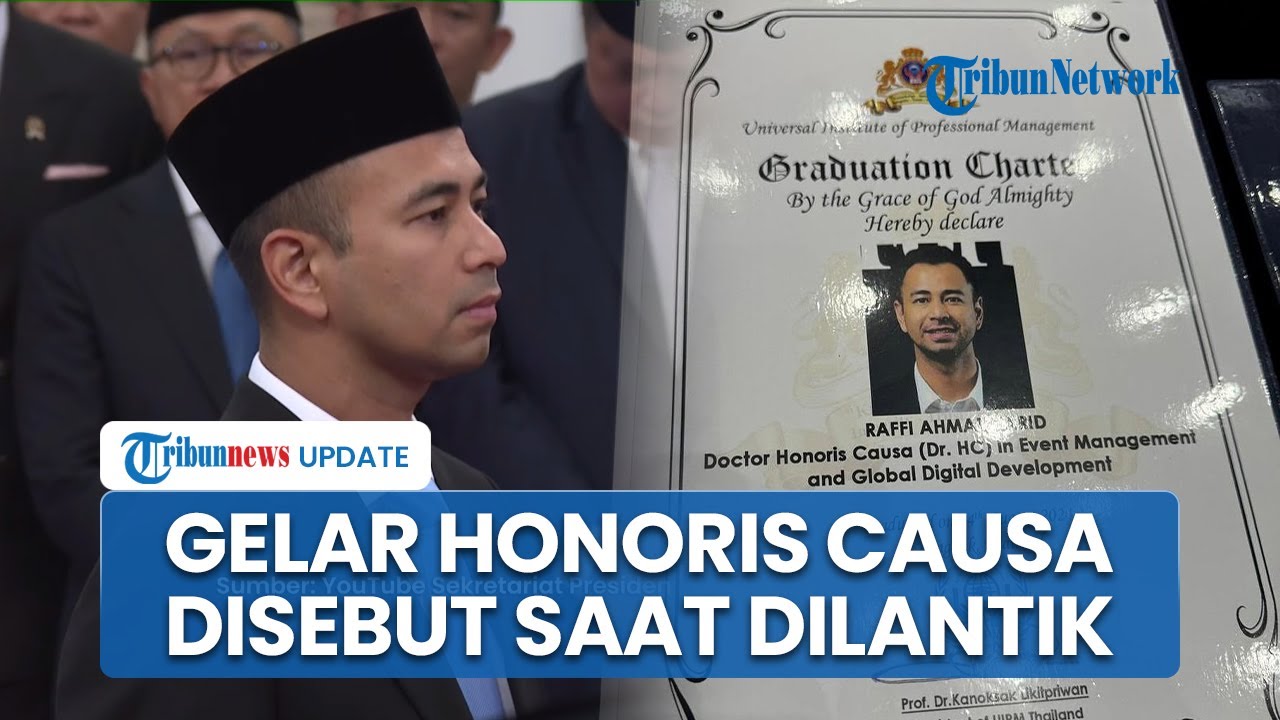 Profil Raffi Ahmad, Aktor yang Dilantik Utusan Khusus Presiden Prabowo, Gelar Honoris Causa ...