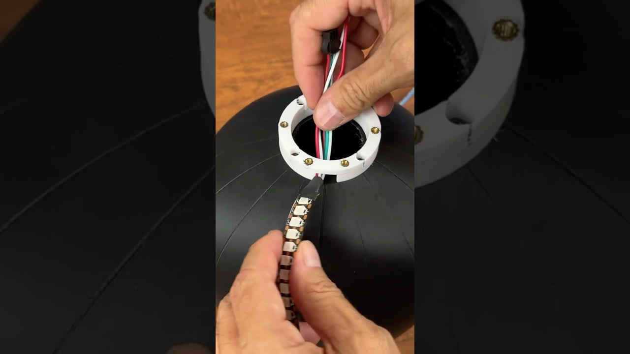 AMAZING 544 LEDS SPHERE with ESP8266 and WLED