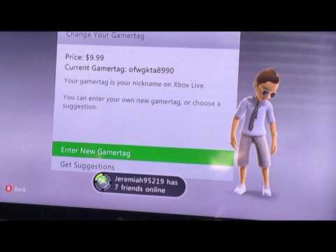 How to Change Your Gamertag for Free on Xbox 360