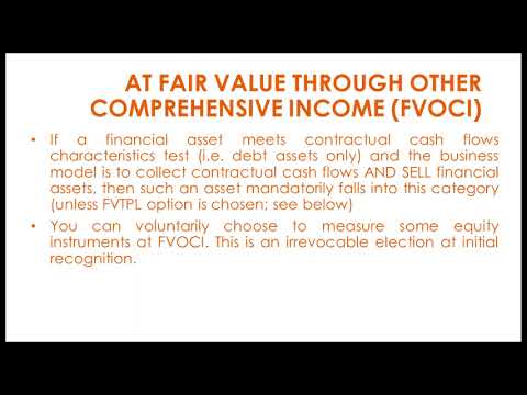 Financial Instruments Recognition and Measurement