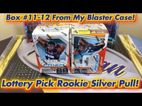 *Lottery Pick Rookie Silver Pull!* 2019-20 Panini Prizm Basketball Retail Blaster Case, Box #11-12