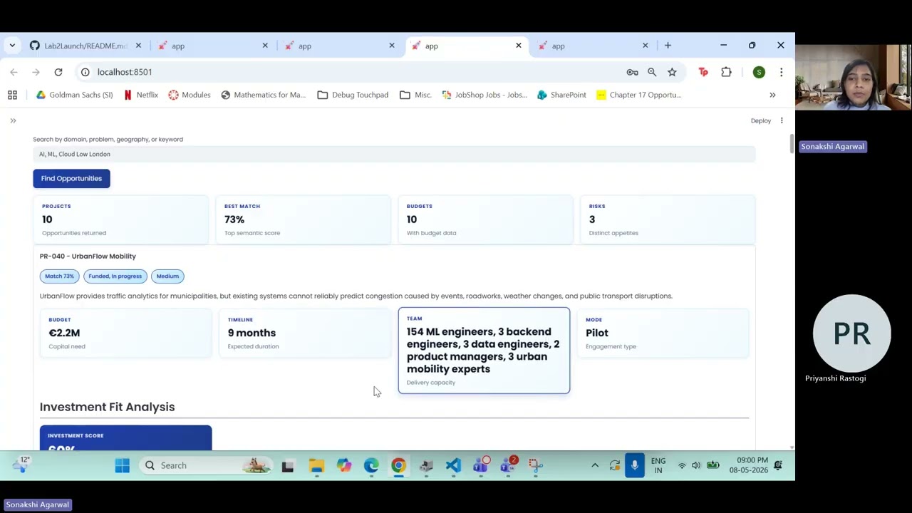 Lab2Launch demo | IDEASHACK 2026